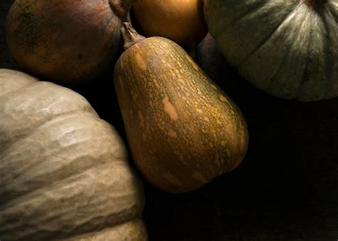 Free Photo Flat Lay Of Variety Of Autumn Squash