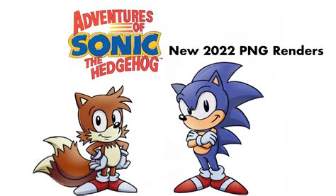 New Aosth Sonic And Tails Png Renders By Rjtoons On Deviantart