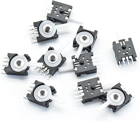 Interrupteurs à Bascule 10pcs Black Detection Rocker Limit Swing