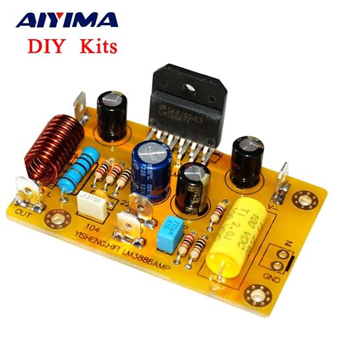 Aiyima Lm3886 Mono Amplifier Board Amp Support Parallel Diy Kits 60w In