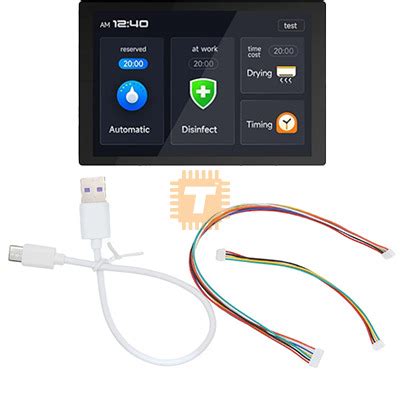 Md Esp Development Board Wt Sc Plus With X Touch Lcd Screen