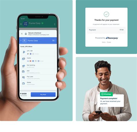 manage payments within the chat with razorpay payments on whatsapp