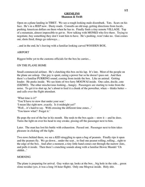 Check Out This Rejected Gremlins Reboot Pitch