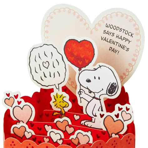 A Cute Clipart Image Of Snoopy And Woodstock Celebrating Valentines