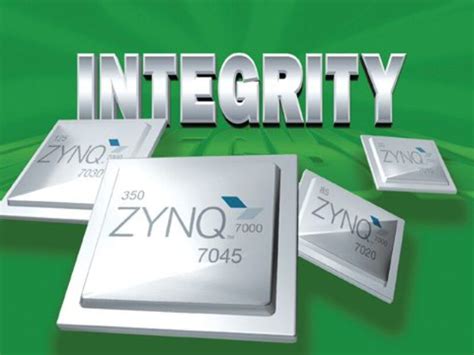 Integrity Moves Onto Xilinx Zynq Fpgas