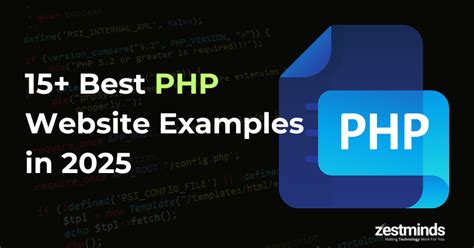 top php website examples in 2025 real brands using php zestminds