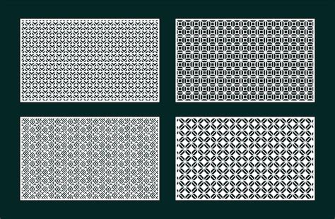 Premium Vector Synthesis Of Complex Square Pattern Frames For Cnc