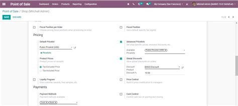 Create Your First POS Session Odoo Enterprise Edition Book PoS