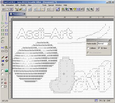 Jave Java Ascii Versatile Editor