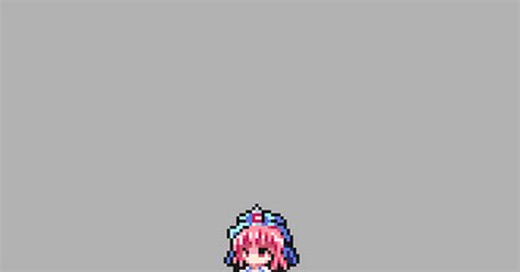 ドット絵 幽々子 ぽちのうごイラ Pixiv