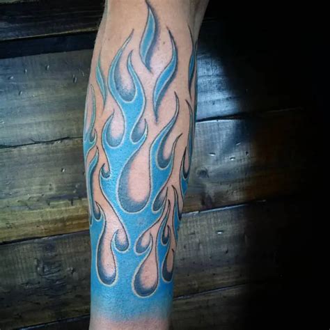 Ghost Flame Tattoo Designs