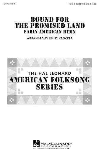 Bound For The Promised Land Sheet Music Festival Choral 8703153 By