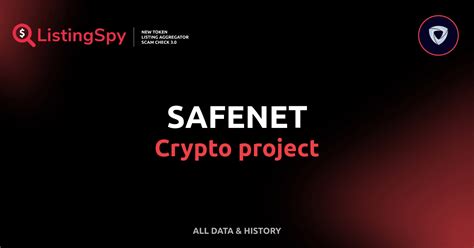 Safenet Crypto Project Safenet Token Listings Events Analysis Listingspy