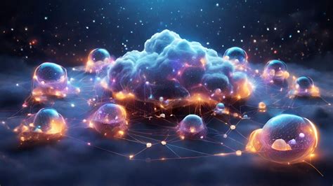 A Cloud Ecosystem Where Different Cloud Services Are Depicted As