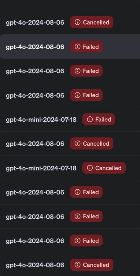 Fine Tuning Is Almost Impossible Bugs OpenAI Developer Community