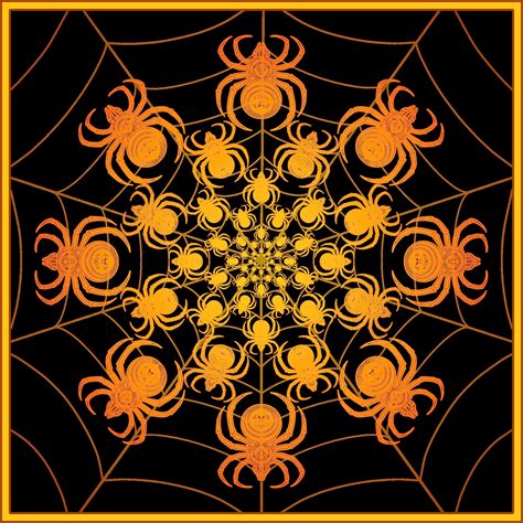 Spiderweb Mandala Variations Finished Artworks Krita Artists