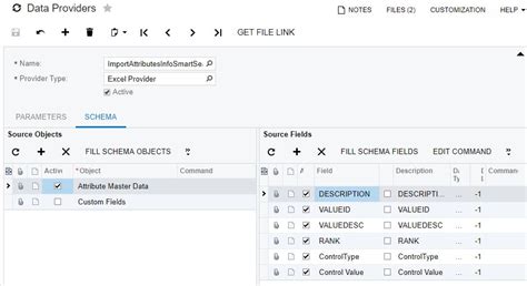 Acumatica Import Scenario Importing Attributes Infosourcing Inc