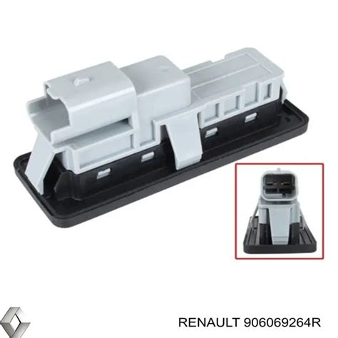906069264R Renault (RVI) кнопка привода замка крышки багажника (двери 3 ...