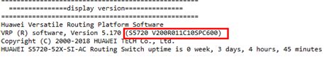 Stack Split Issue On Stacking Switch S5720 52x Si Ac Huawei