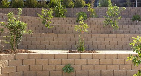 Split Face Block Wall Section Wall Design Ideas