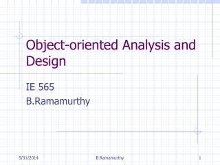 PPT Difference Between Structured Analysis And Object Oriented