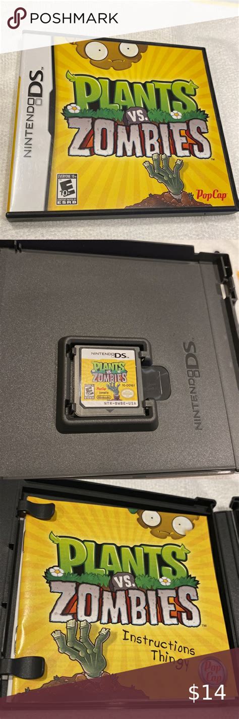 Nintendo Ds Game Plants Vs Zombies