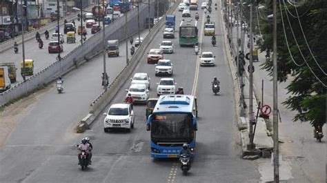 Bus Priority Lane Number Of Daily Commuters Up By 12000 The Hindu