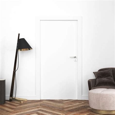 Alstone Wpc Solid Plain Door Hybrid Standard Size Thickness 30 Mm For