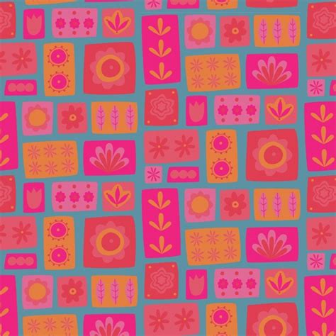 Bess Harding Blog Flower Power Stencil Fabric Print Patterns