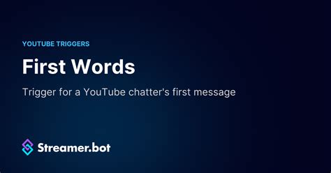 First Words Streamer Docs