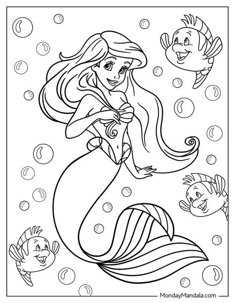 Free Princess Coloring Sheets