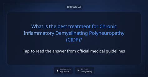 What Is The Best Treatment For Chronic Inflammatory Demyelinating