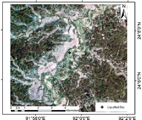 Figure 1 From Detection Of Liquefaction Phenomenon From The 2017