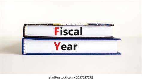 Fiscal Year Symbol Concept Words Fiscal Stock Photo 2057257292