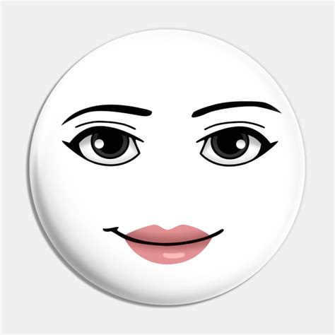 Roblox High Quality Girl Face Roblox Pin Teepublic