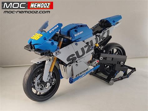 Lego Moc Suzuki Motogp By Moc Nemooz Rebrickable Build With Lego