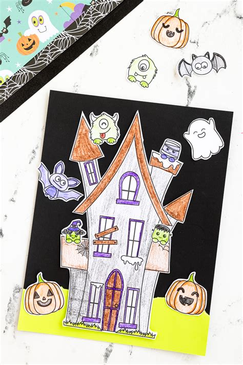 Build A Haunted House Printable Made To Be A Momma