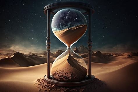 Premium Photo Woman Hourglass Turner Generate Ai