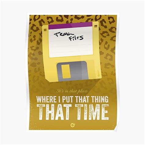 Hackers Movie Floppy Disk Cinema Obscura Collection Poster For
