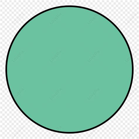 밝은 녹색 원 일러스트 클립 아트색깔일주 Png 일러스트 무료 다운로드 Lovepik