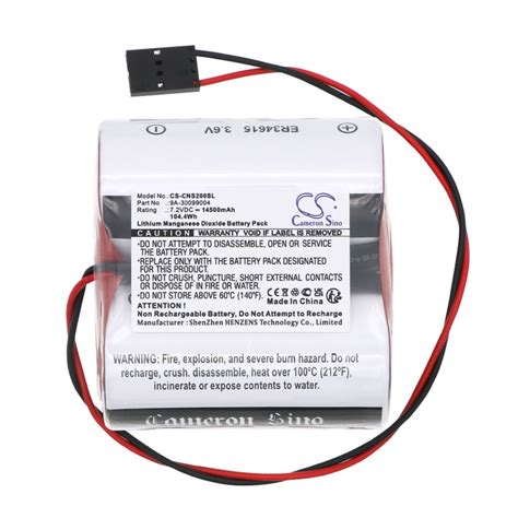 Cameron Nuflo 9a 30099004 Battery For Scanner 2000 Flow Analyzer