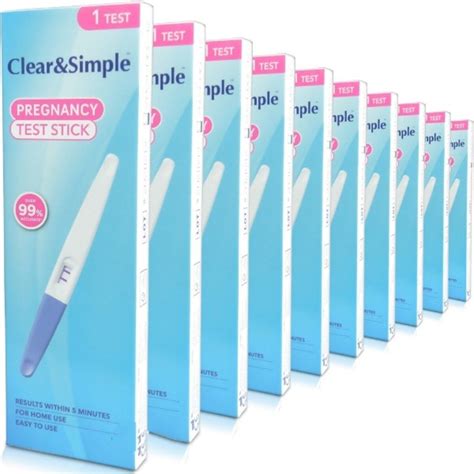 Buy Clear And Simple Pregnancy Test Stick Asset Pharmacy