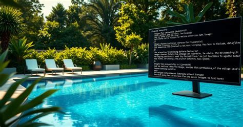 Optimisez Lentretien De Votre Piscine Utilisez Des Bibliothèques