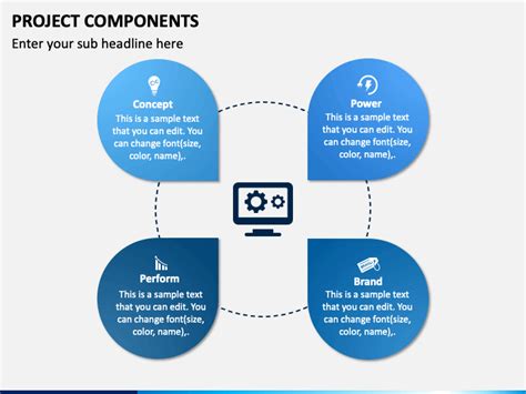 Project Components PowerPoint And Google Slides Template PPT Slides