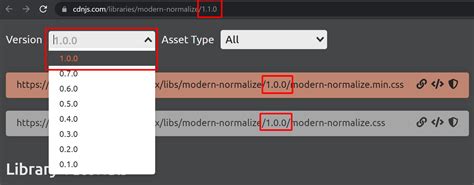 Update Modern Normalize · Issue 716 · Cdnjspackages · Github