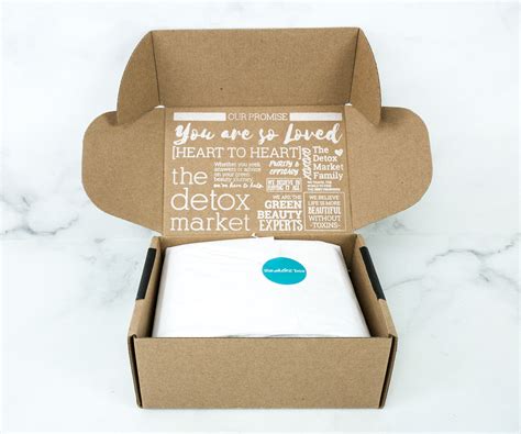 The Detox Box October 2019 Subscription Box Review - Hello Subscription