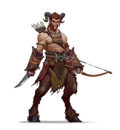 Satyr Fey Pathfinder Pfrpg Dnd Dandd 35 5e 5th Ed D20 Fantasy Fantasy