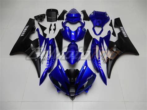 Best 2006 2007 Yamaha Yzf R6 Blue Black Fairing Gomototrip