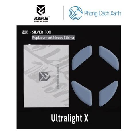 Ptfe Unnusual Way Sport Silver Fox Mouse Feet Finalmouse Ultralightx