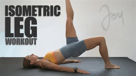 15 Min Isometric Leg Workout My Top 10 Favorite Isometric Exercises